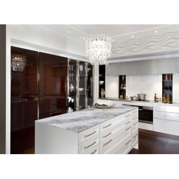 Quality Engineering Artificial Quartz Stone Countertop Worktop With SGS Certification for sale