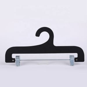 Quality Custom Paper Pants Hangers Baby Clothes Paper Hanger For Skirt Display Free for sale