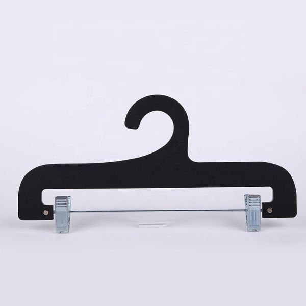 Quality Custom Paper Pants Hangers Baby Clothes Paper Hanger For Skirt Display Free Samples for sale
