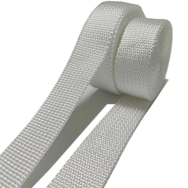 Quality Custom White Woven Polypropylene Webbing 32mm PP Webbing Strap for sale