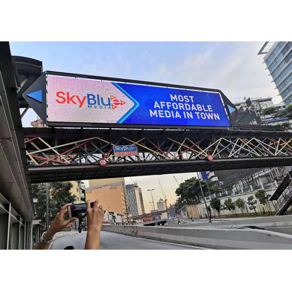 Quality P8 HD outdoor advertising screen LED display 32*16 resolution for sale