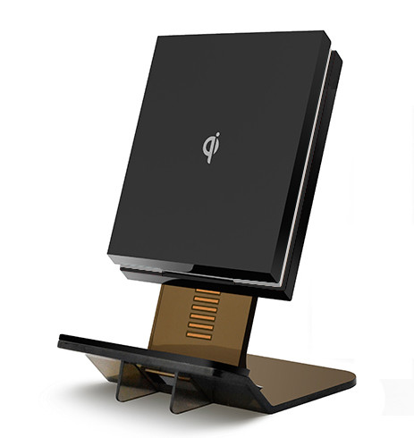 Quality Pantent Standard 5W Qi Wireless Charging Stand For Mobile Phones for sale