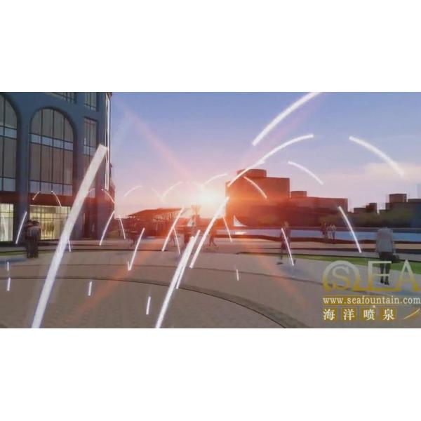 Quality Interaction Jumping Jet Fountain Stainless Steel 220V 380V for sale