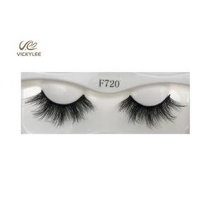 Quality Whole Strip Synthetic Fiber 7D Mink Volume Eye Lashes for sale