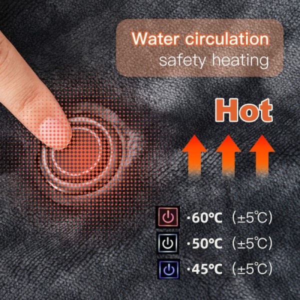 Quality Multifunctional Electric Blanket Wearable Temperature Control Blanket For Winter for sale