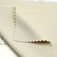Quality Clothing 0.62mm Recycled Mesh Fabric Comfortable Polyester And Spandex for sale