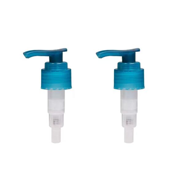 Quality 24mm 28mm Lotion Dispenser Pump Custom Color Ribbed Closure PP Plastic Lotion for sale