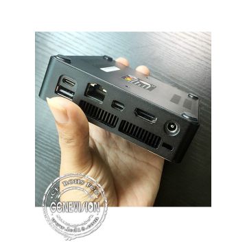 Quality 8th Generation i7 CPU Small PC Media Player Box Ultra Thin 3cm Thickness With for sale