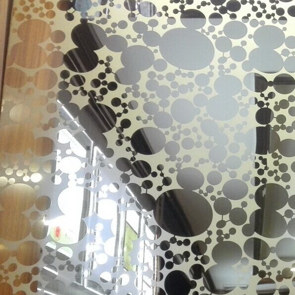 Quality 304 316 201 Stainless Steel Mirror Etching Decoration Sheets Manufacturer In China Foshan for sale