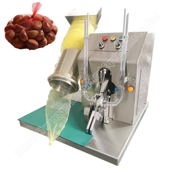 Quality Potato Garlic Net Bag Packaging Machine Orange Lime Net Packaging Tying Machine for sale