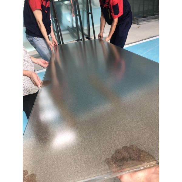 Quality 4mm Metal Coated Mesh Laminated Glass for sale