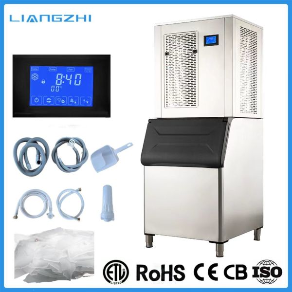 Quality Industrial Flake Ice Machine LZ-1.2 with 1200Kg Daily Capacity and Air Cooling for sale