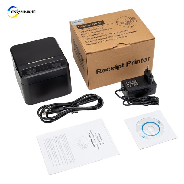 Quality Customization Pos Blue Tooth Direct Thermal Barcode Printer with Adapter Power for sale