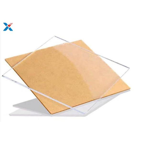 Quality 3mm Clear Acrylic Sheets UV Resistance Custom Cut For Display Rack for sale