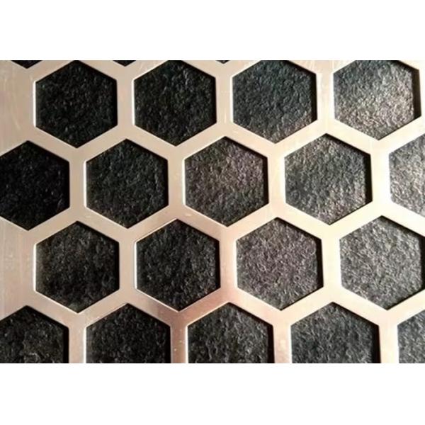 Quality Powder Coated Perforated Stainless Steel Mesh Sheet With Variable Hole Diameter for sale