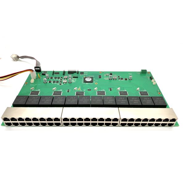 Quality Custom Industrial Ethernet Switch , 52 Port Gigabit Managed Ethernet Switch for sale