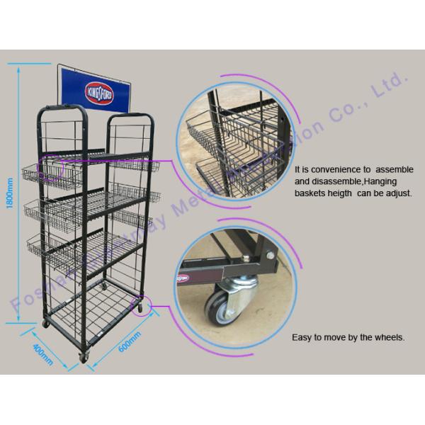 Quality Potato Chip Shelf Biscuit Display Chocolate Store Snack Stand for sale