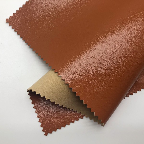 Quality Breathable 0.55mm PVC Faux Leather Environmental Friendly Product for sale