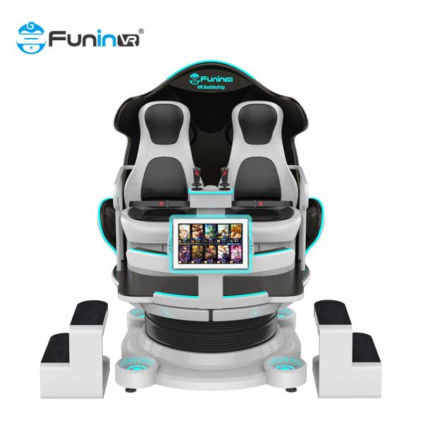 Quality Multiplayer Equipment 9D Virtual Reality Simulator Cinema 2 Player Vr Egg Chair for sale