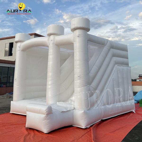 Quality Commercial Inflatable Bounce House Combo Castle Jumper With Slide For Parties for sale