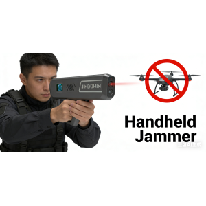 Quality 3km portable drone countermeasure gun with long operating range for sale