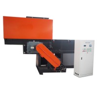 Quality Movable D2 Plastic Shredder Machine 3000kg Single Shaft Shredder Hopper for sale