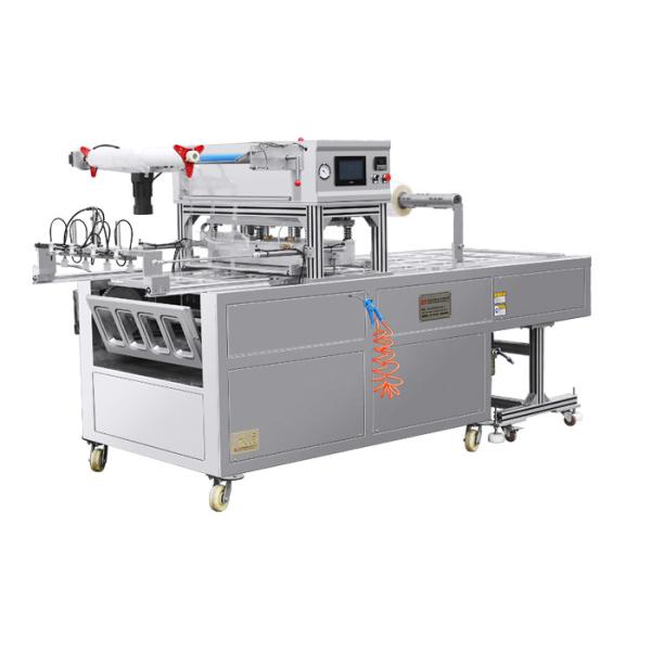 Quality 3.5KW Carbon Dioxide Plastic Thali Packing Machine For Supermarket for sale