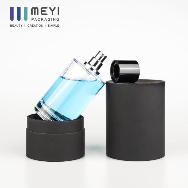 Quality 100ml Round Perfume Bottle No Spill Output 0.075 Clear for sale