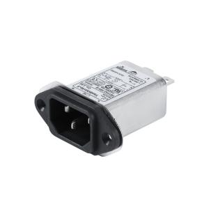 Quality 110V 10A IEC C12 Inlet Filter Quick Terminal Output Noise Filter For Home for sale