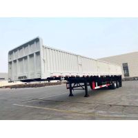 Quality 40FT Dropside Trailer ISO 20ft Container Or 40ft Container Or Bulk Cargo for sale