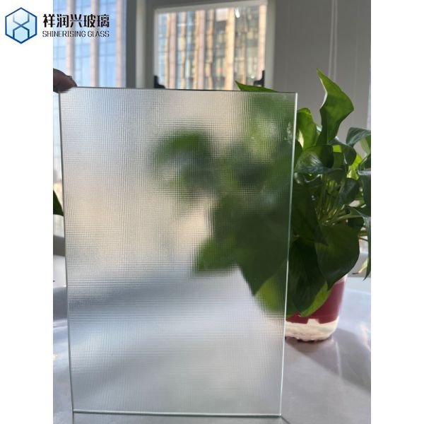 Quality Custom Cut 4mm 5mm 6mm Figured Patterned Glass with GB15763.2-2005 CE Certificate for sale