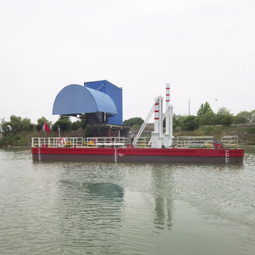 Quality 762kw Lake Dredging Machine Cutter Head Sand Dredger With Dredging Depth 12m for sale