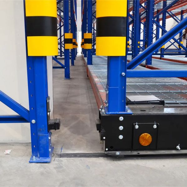 Quality Electric Mobile Pallet Racking Rail-Guided Ground Track Guidance Open Type for sale