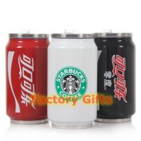 Quality Customizable cola can shaped vacuum stainless steel double wall tumbler for sale