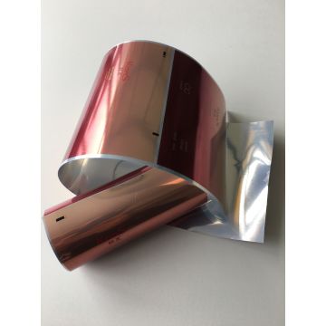 Quality Wine Red Vacuum Aluminized PET CAL Laminated Web For Pharmaceutical for sale