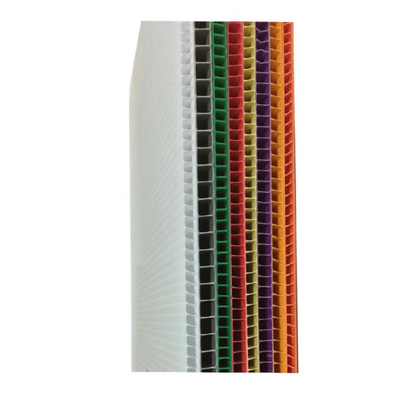 Quality 12mm PP Corrugated Plastic Board Corflute Plastic Sheets for sale
