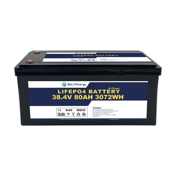 Quality 3072 Wh 80ah Inverter Hybrid 36v Lifepo4 Battery For Boats Ups Energy Storage for sale