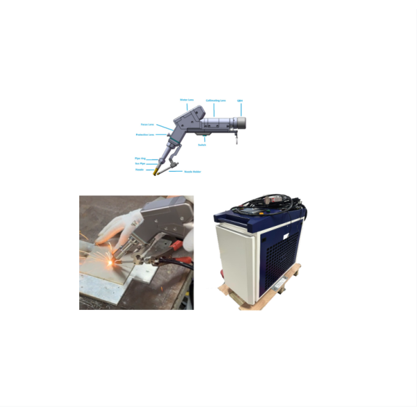 Quality 3000w High Power Handheld Laser Welding Machine Adopt Double Route Wire Feeding for sale