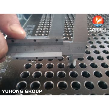 Quality EN 10025-2 S235JR Baffle Plate for Heat Exchanger Structural Support and Heat for sale