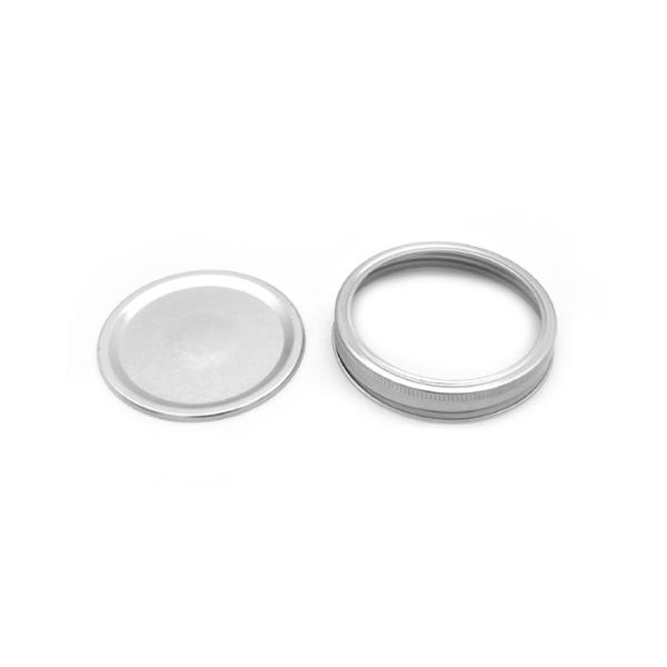 Quality 150g Sprouting Jar Lids Tinplate Glass Jar With Mesh Lid Label Mouth for sale