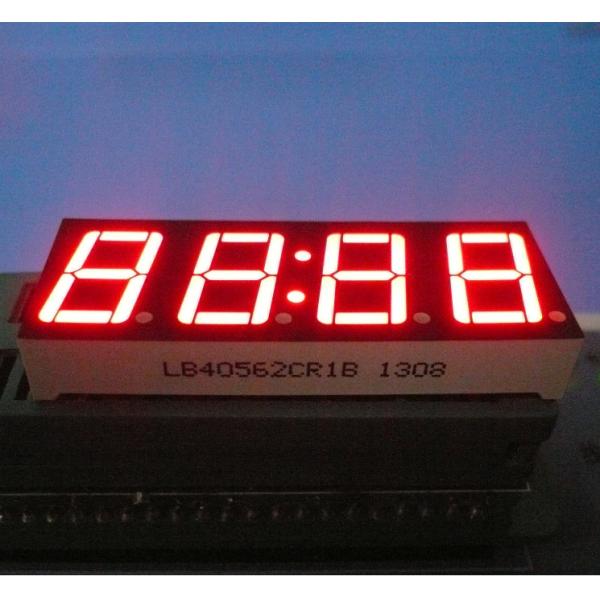 Quality 4 Digit 7 Segment LED Display 14.2mm (0.56 inch) Common Anode/Cathode Super Red for sale