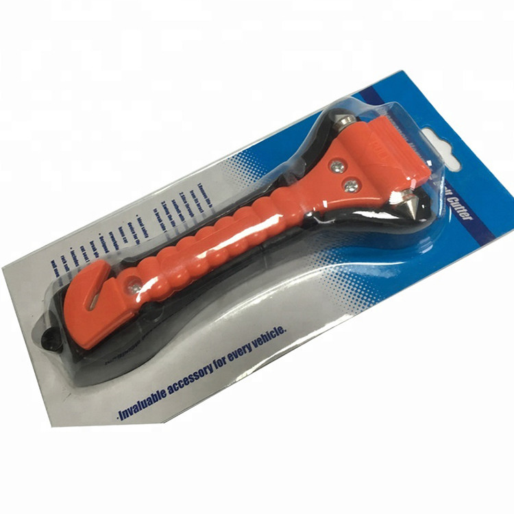 Quality Universal Car Emergency Safety Hammer for Red Break Glass Escape Tool for sale