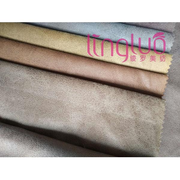 Quality Flower Print Automotive Suede Sofa Fabric Slipcover OEM Accept Tech Cloth for sale