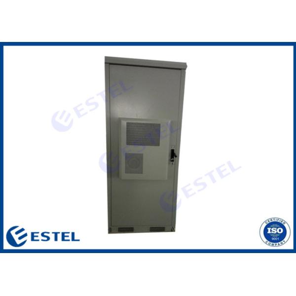 Quality Double Skin 40U 19Inch Weatherproof Telecom Enclosure for sale
