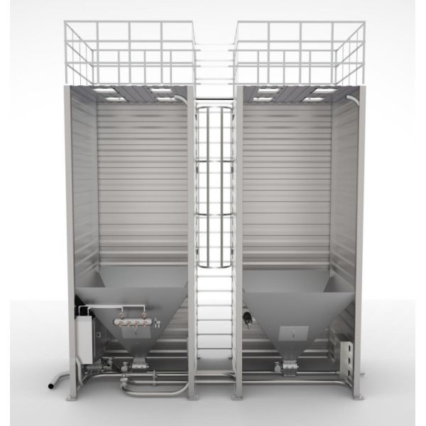 Quality Standard Patent Material Silo ExplosionProof Powder Silo For Chemical Pharmaceutical for sale