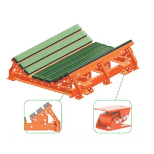 Quality Heavy-Duty Conveyor Impact Bed for Mining - Industrial Grade Impact-Resistant Conveying Equipment for sale