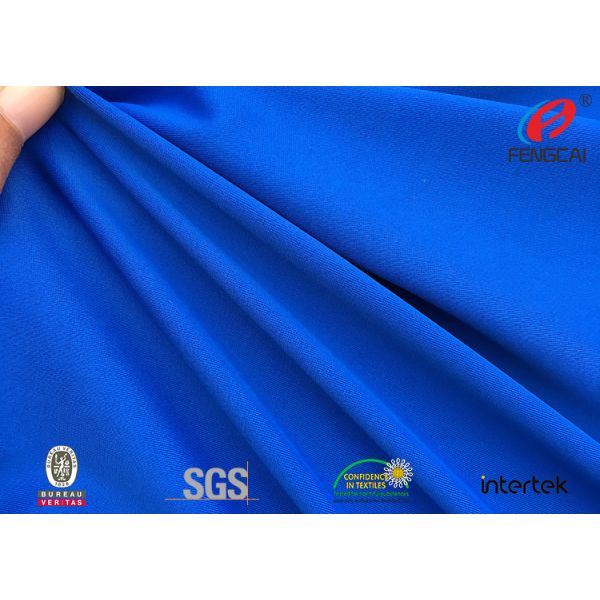 Quality UPF 50 85 Nylon 15 Spandex Fabric , 4 Way Stretch Lycra Fabric By The Yard for sale