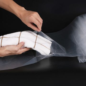 Quality Perforated Pre Opened Clear Poly Tubing Roll For Automated Packaging for sale