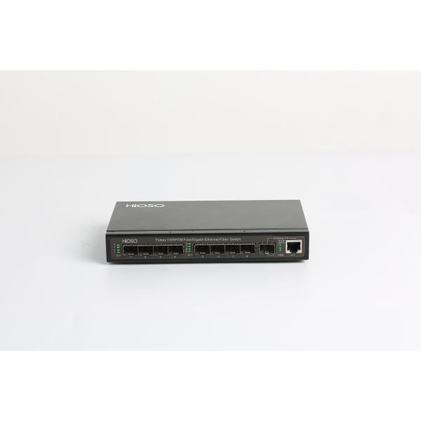Quality HiOSO DC12V Fiber Switch Router , Switch With Fiber Optic Ports for sale