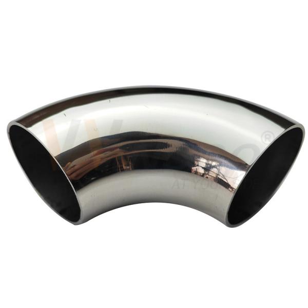Quality VVINSCO 50.8mm (2 Inch) 90 Degree Stainless Steel Handrail Elbow Connector in AISI 201/304/316 with Mirror/Satin Finish for sale